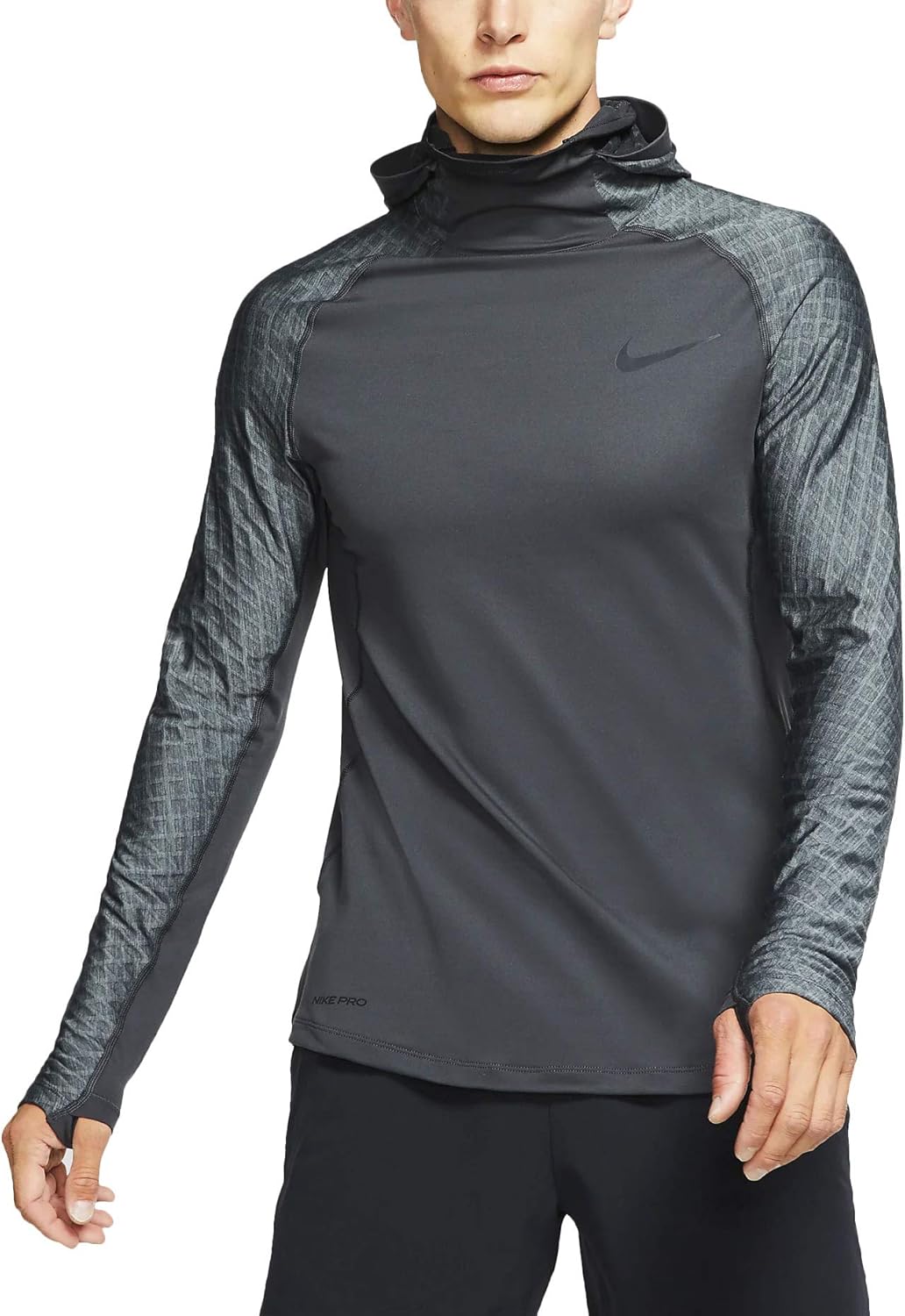 Nike M NP Top Ls Utility Thrma Nvty T-Shirt à Manches Longues Homme ...