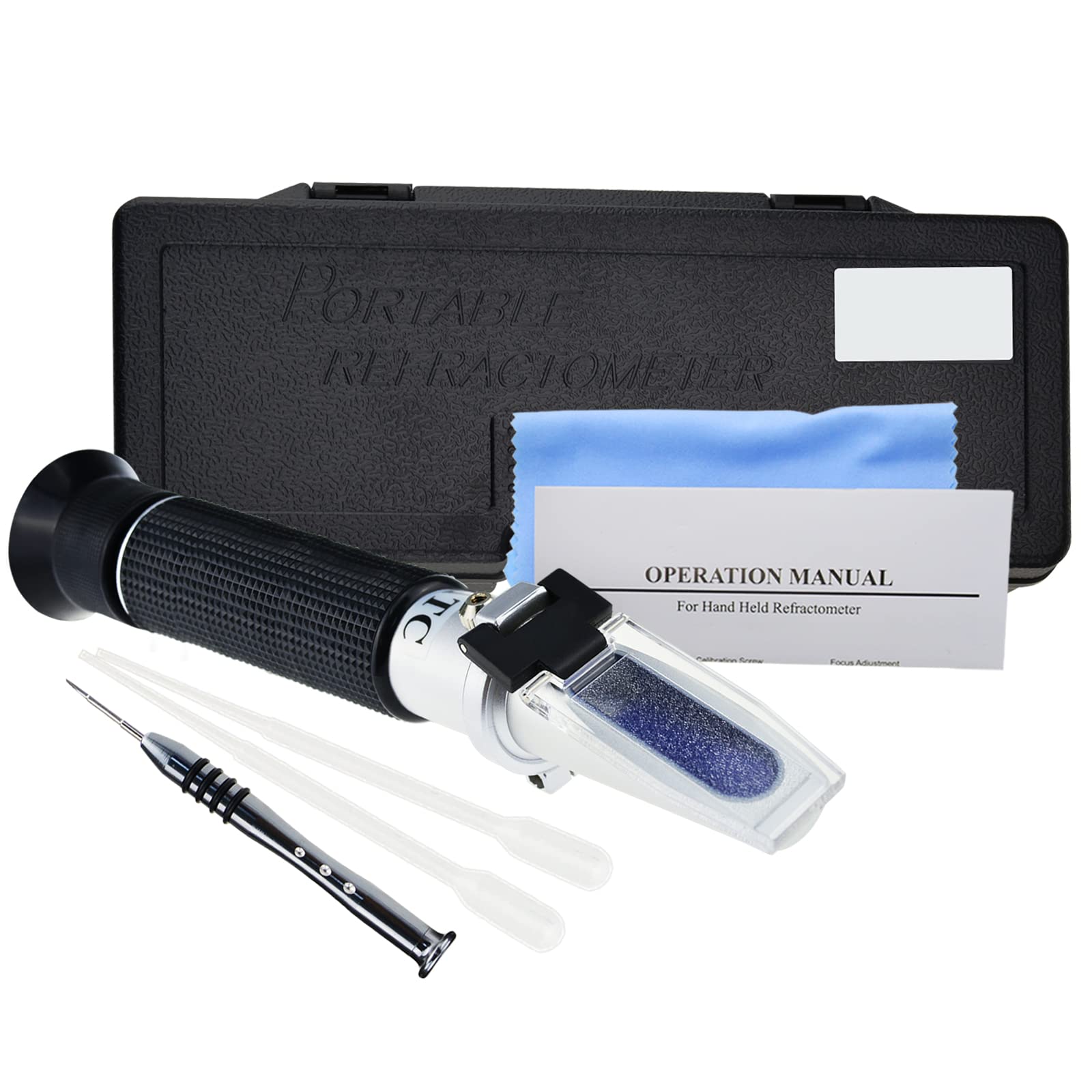 Brix Refractometer 0-10% With ATC 10~30°C, Low-concentrated Sugar ...
