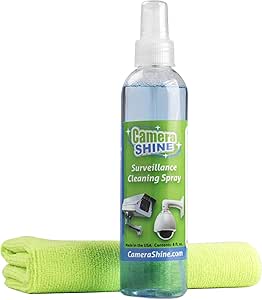 Amazon.com : CameraShine 8oz Surveillance/Security Camera Cleaning Kit ...