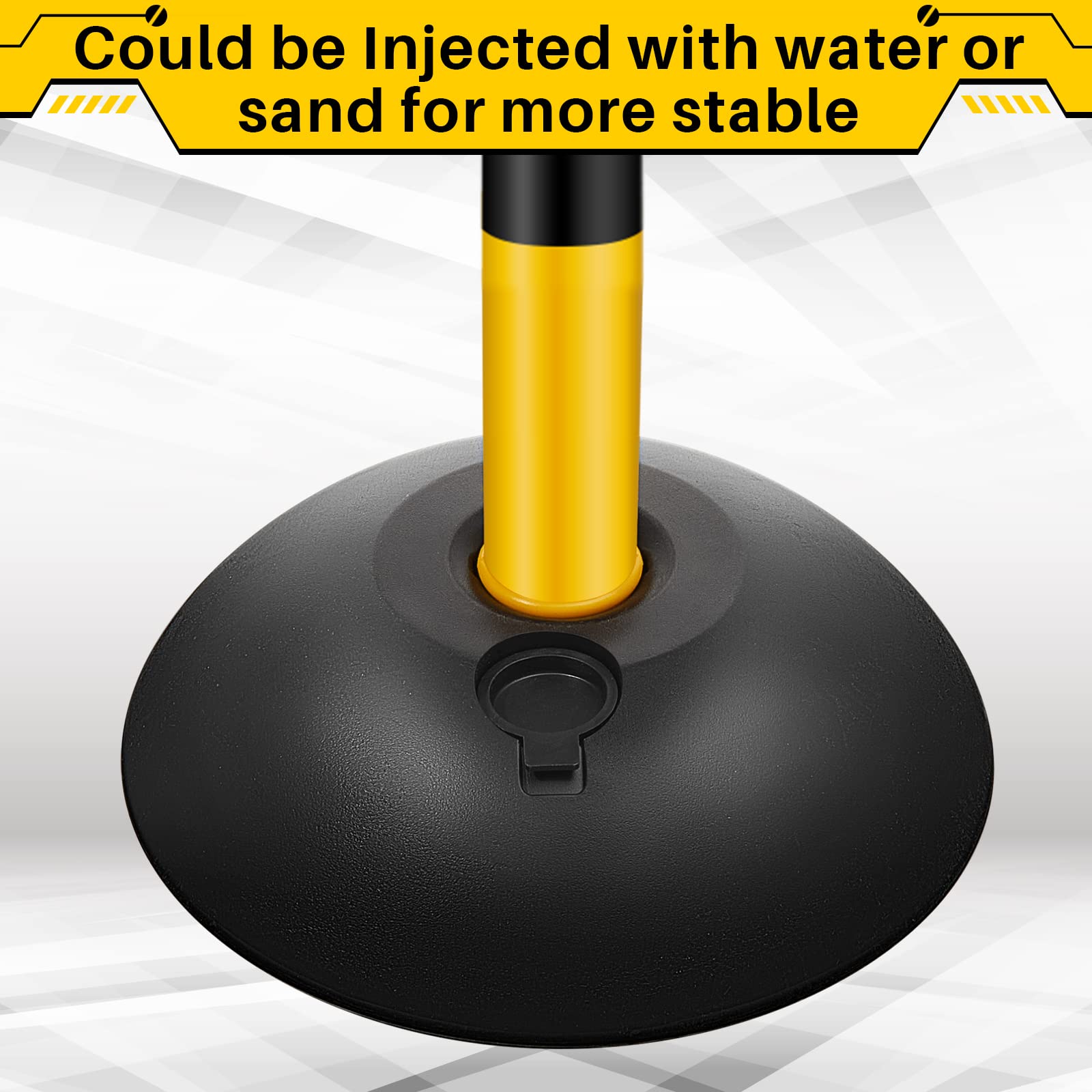 Mua Plastic Stanchion Post Set, 6 Pcs Traffic Warning Line Stanchion ...