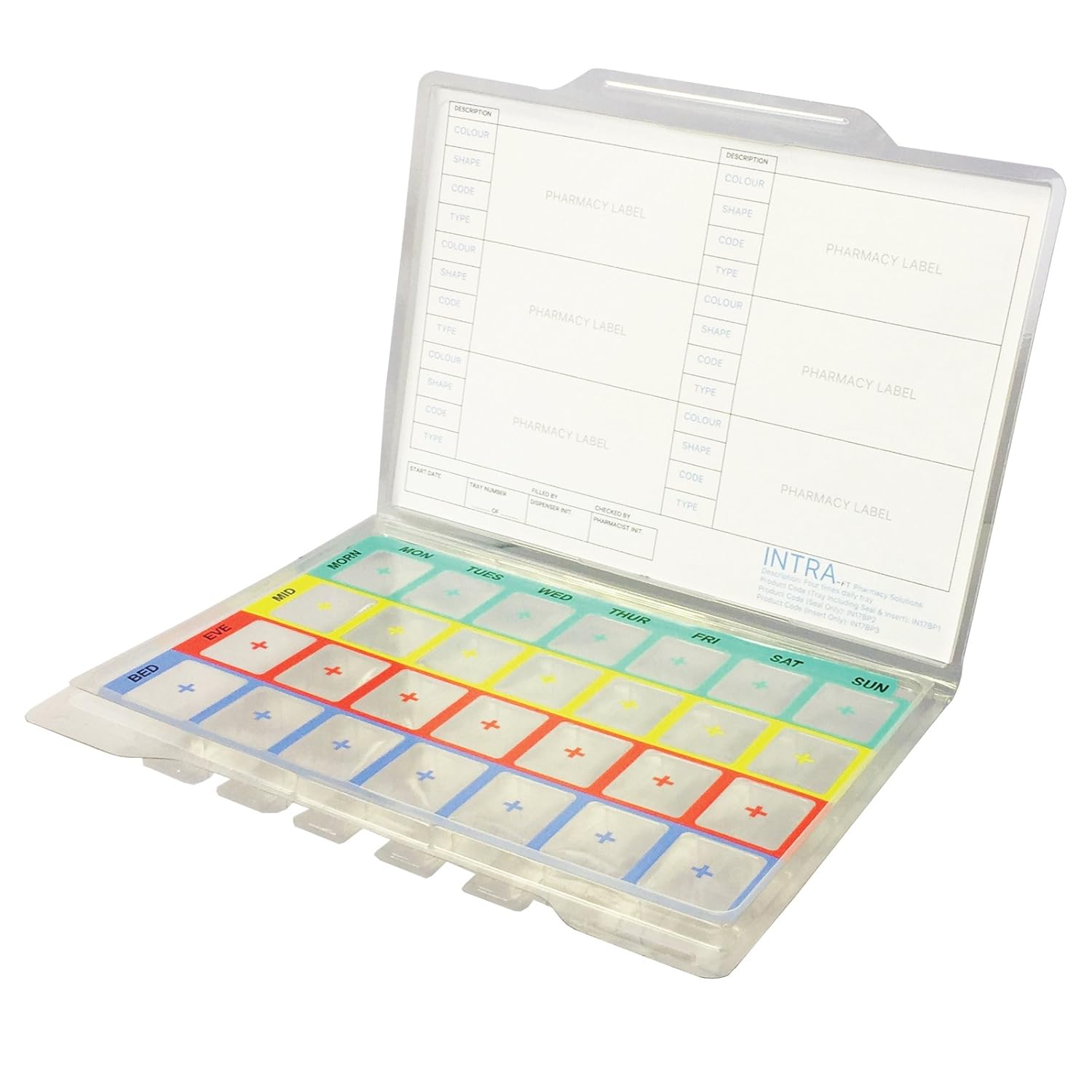 INTRAft: Disposable Tablet BLISTER PACKS [DOSSETTE Boxes][Each 'Set ...