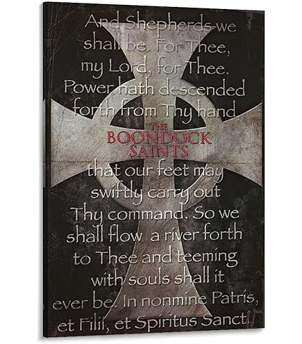 Boondock Saints Prayer Poster