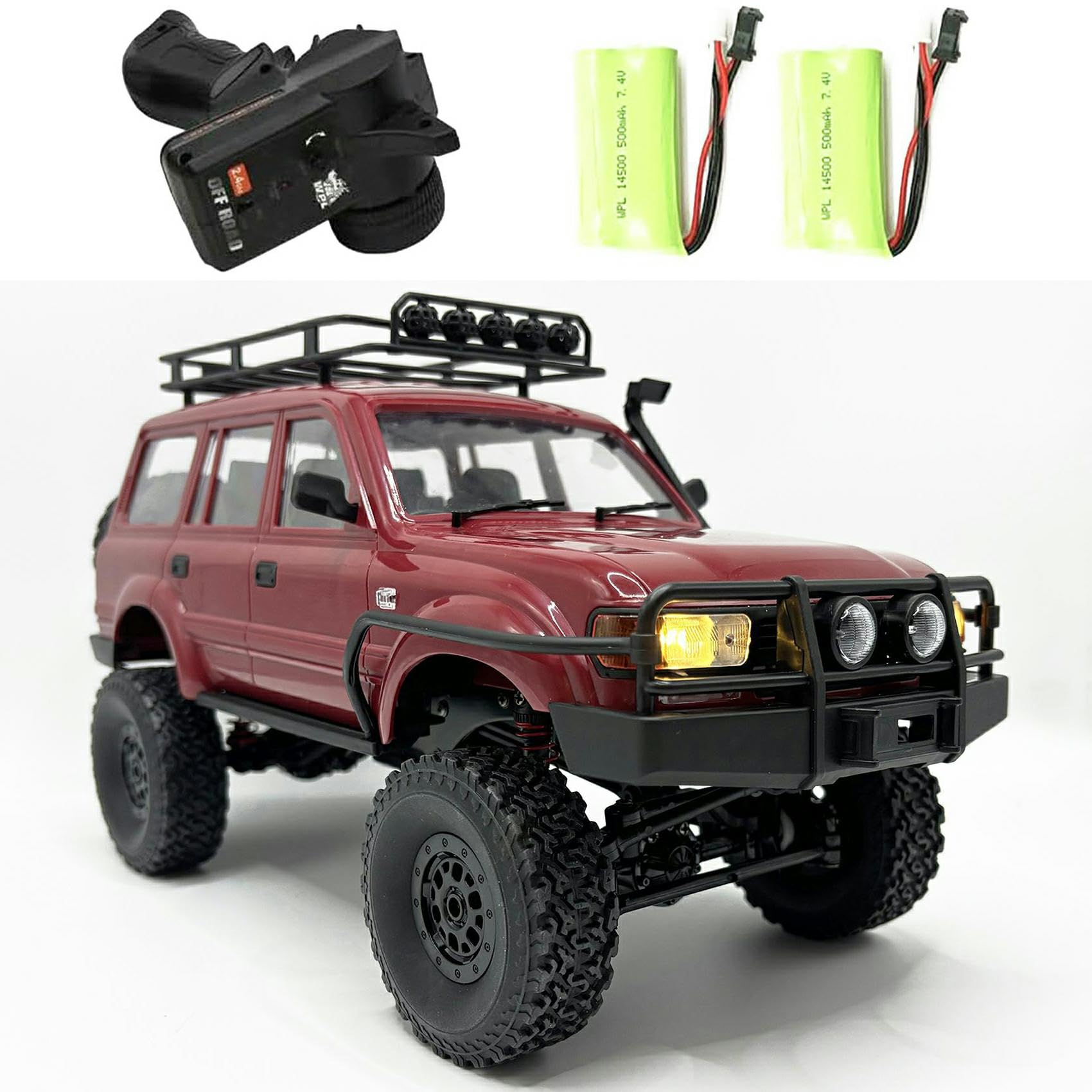 RC Crawler WPL C54-1 RC Truck 1/16 RC Rock Crawler 4x4 Remote Control ...