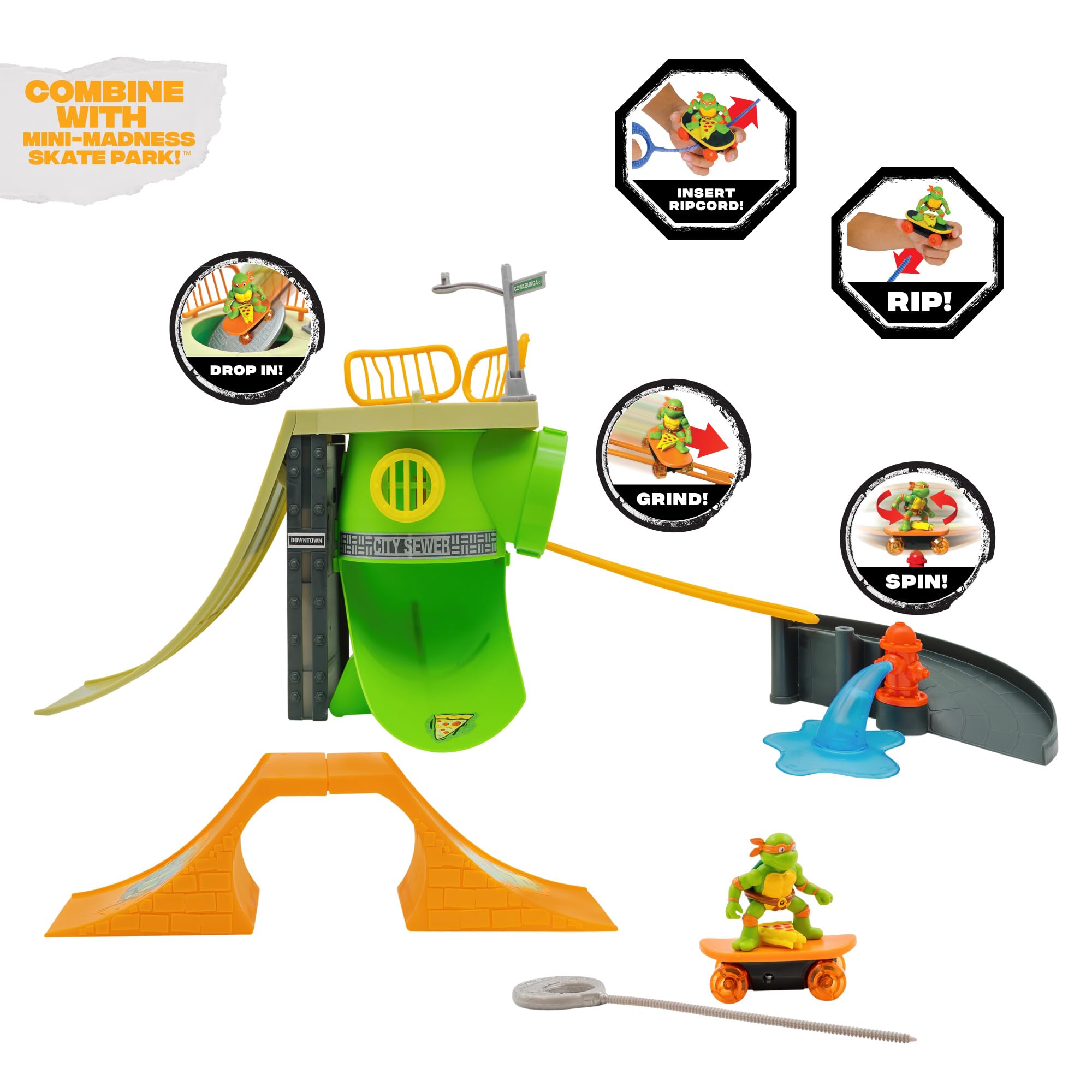 Mua Teenage Mutant Ninja Turtles, Turtle Madness Skate Park, Classic ...