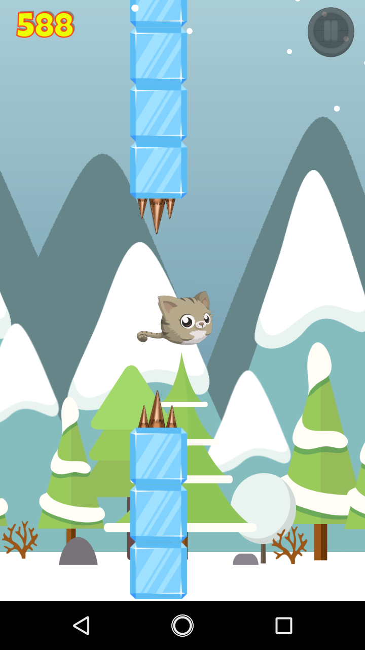 Flying Cat Christmas Games Cat Games:Amazon.co.jp:Appstore for Android
