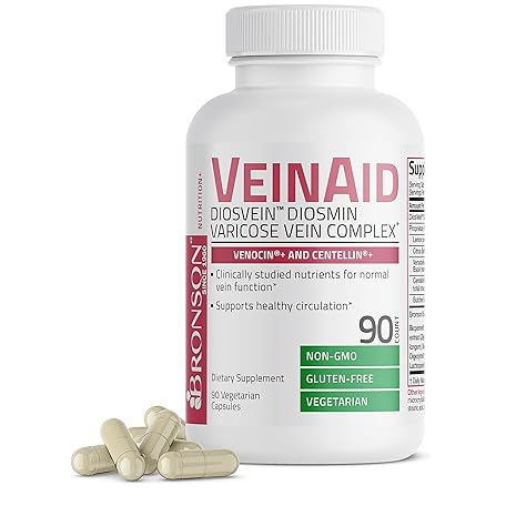 Mua Bronson VeinAid Diosmin 1000mg DiosVein Varicose Vein Complex with ...