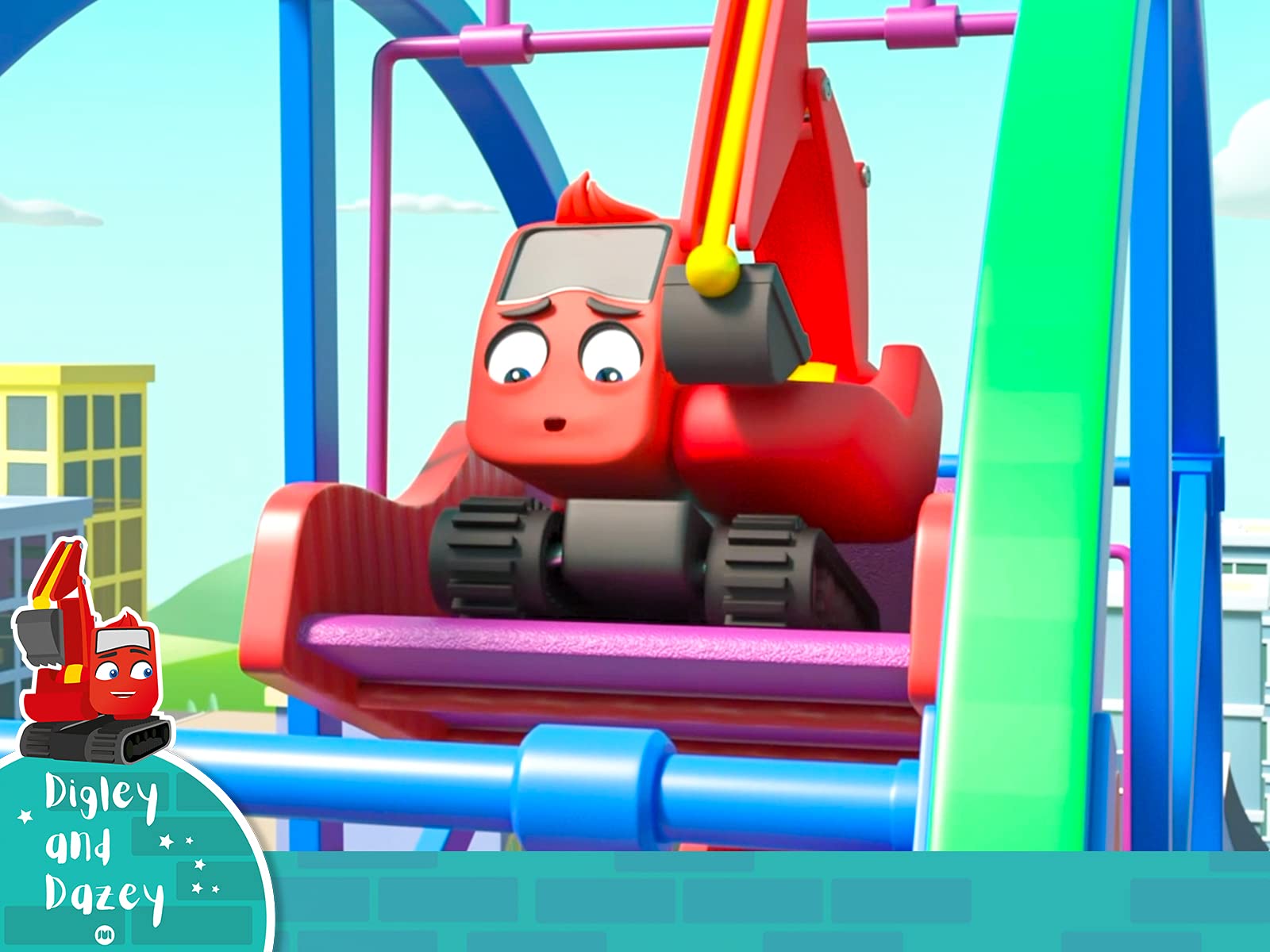 Watch Digley & Dazey - Vehicle Cartoons for Kids (Made by Little Baby ...