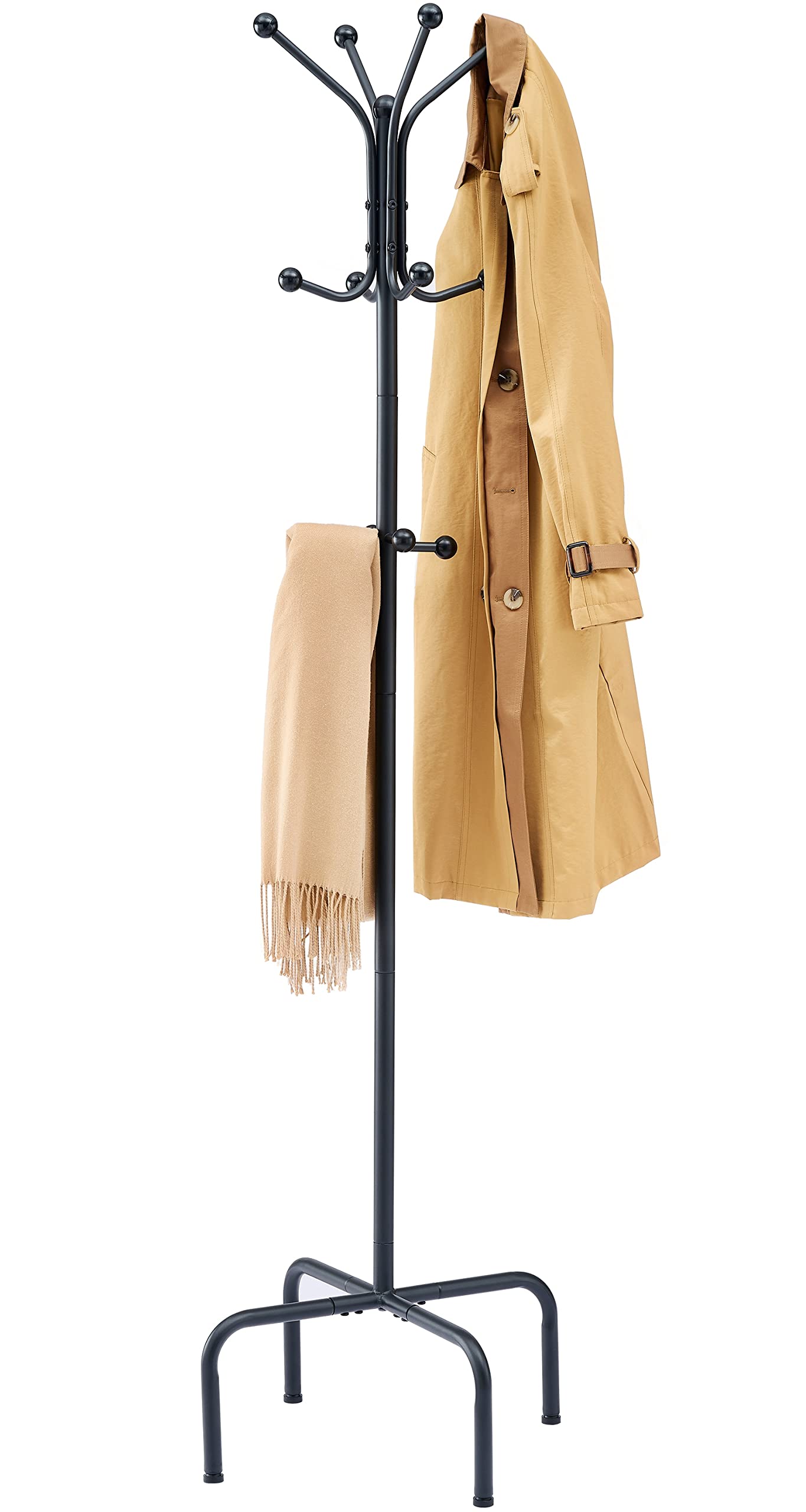 Mua Hoctieon Coat Rack Freestanding, Entryway Coat Rack With 12 Hooks ...