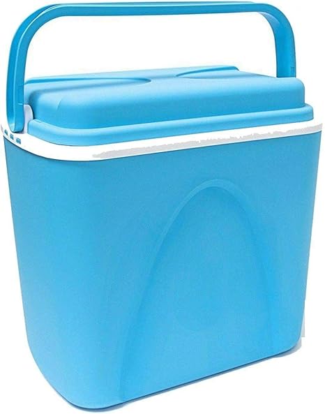 Unibos 24L Large Blue Cooler Box Camping Beach Picnic Ice Food ...