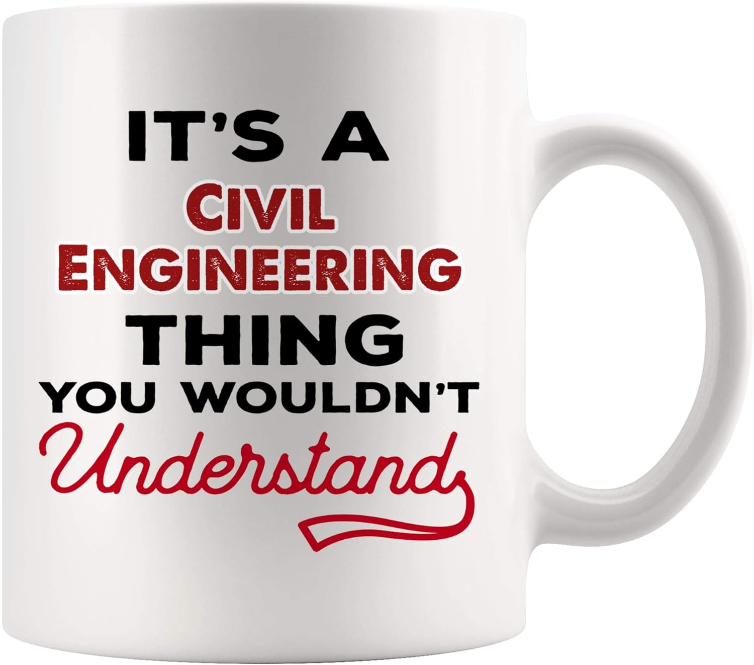 Amazon.com: It's A Civil Engineering Thing Mug Coffee Cup Tea Mugs Gift ...