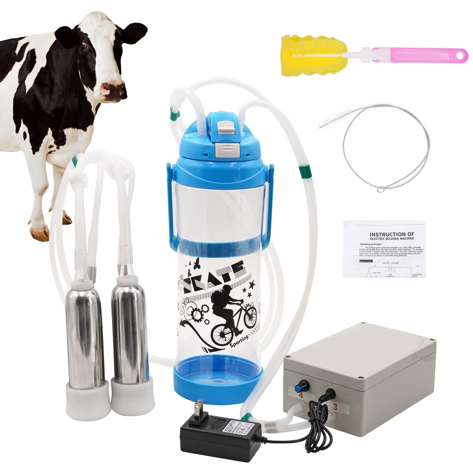 Mua Milking Machine for Cow Electric Milker 3L Portable Pulsation ...