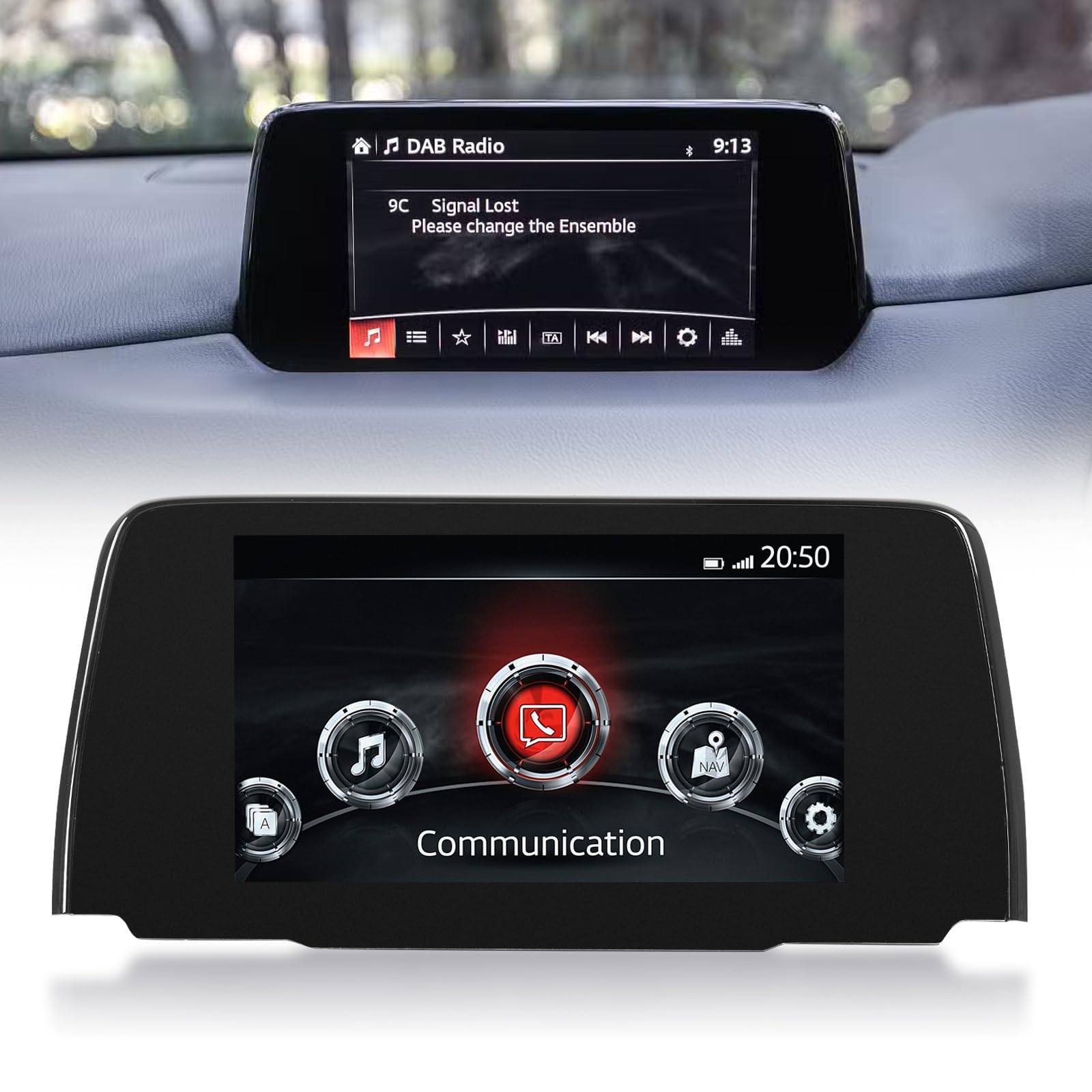 VORGENS 7’’ LCD Display Touch Screen Fits for Mazda CX-5 2017 2018 2019 ...