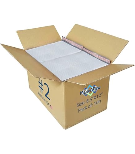 6x10 Bubble Mailer 250 #0 6x10 " Valuemailers Brand " Kraft Bubble ...