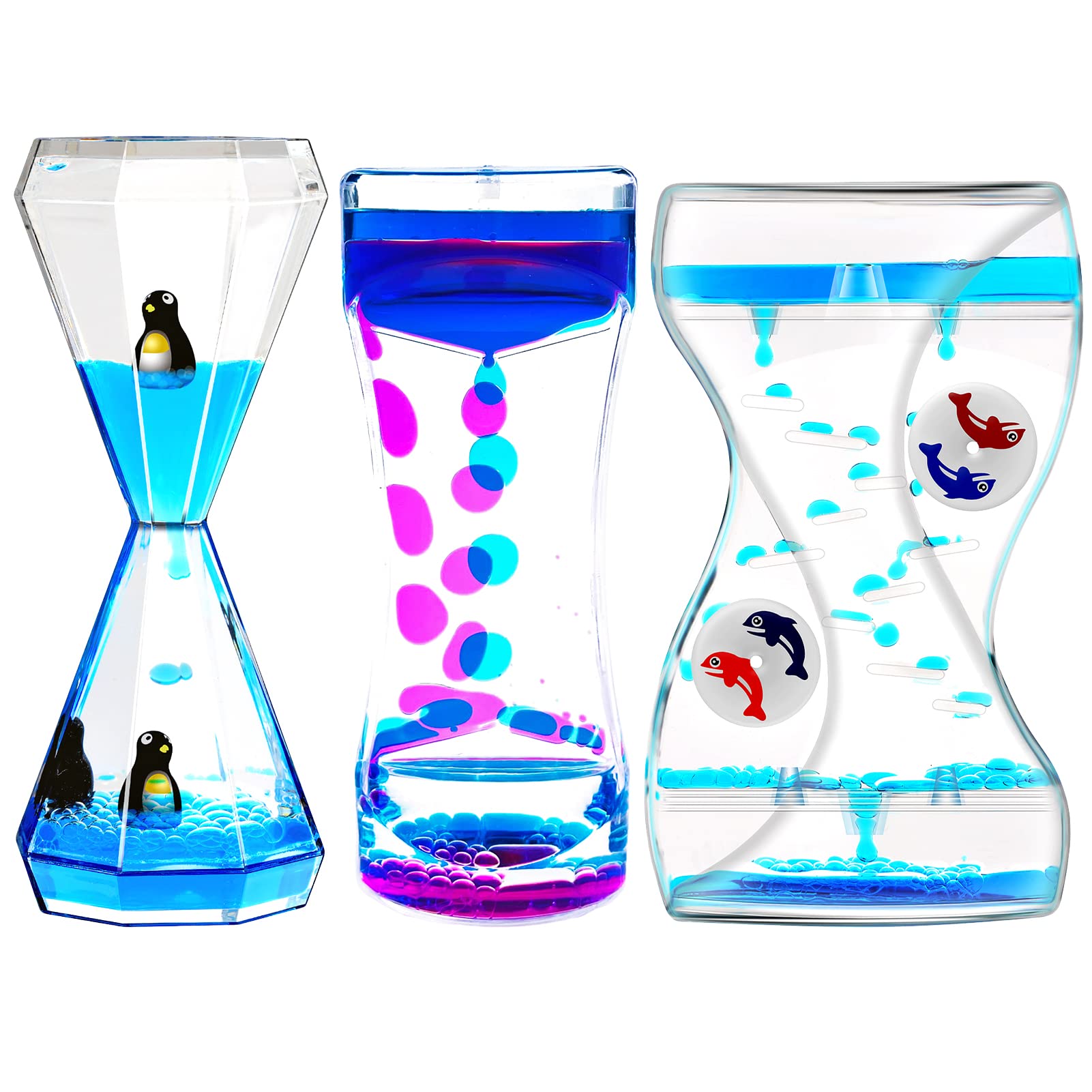 Mua OCTTN Sensory Liquid Motion Bubbler Timers Set for Kids and Adults ...
