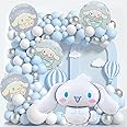 Amazon.com: Cute Anime Decorations Balloons, Anime Birthday Party ...