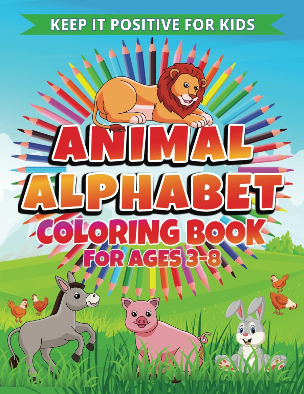 Mua Animal Alphabet Coloring Book: Alphabet Coloring Pages For Kids ...