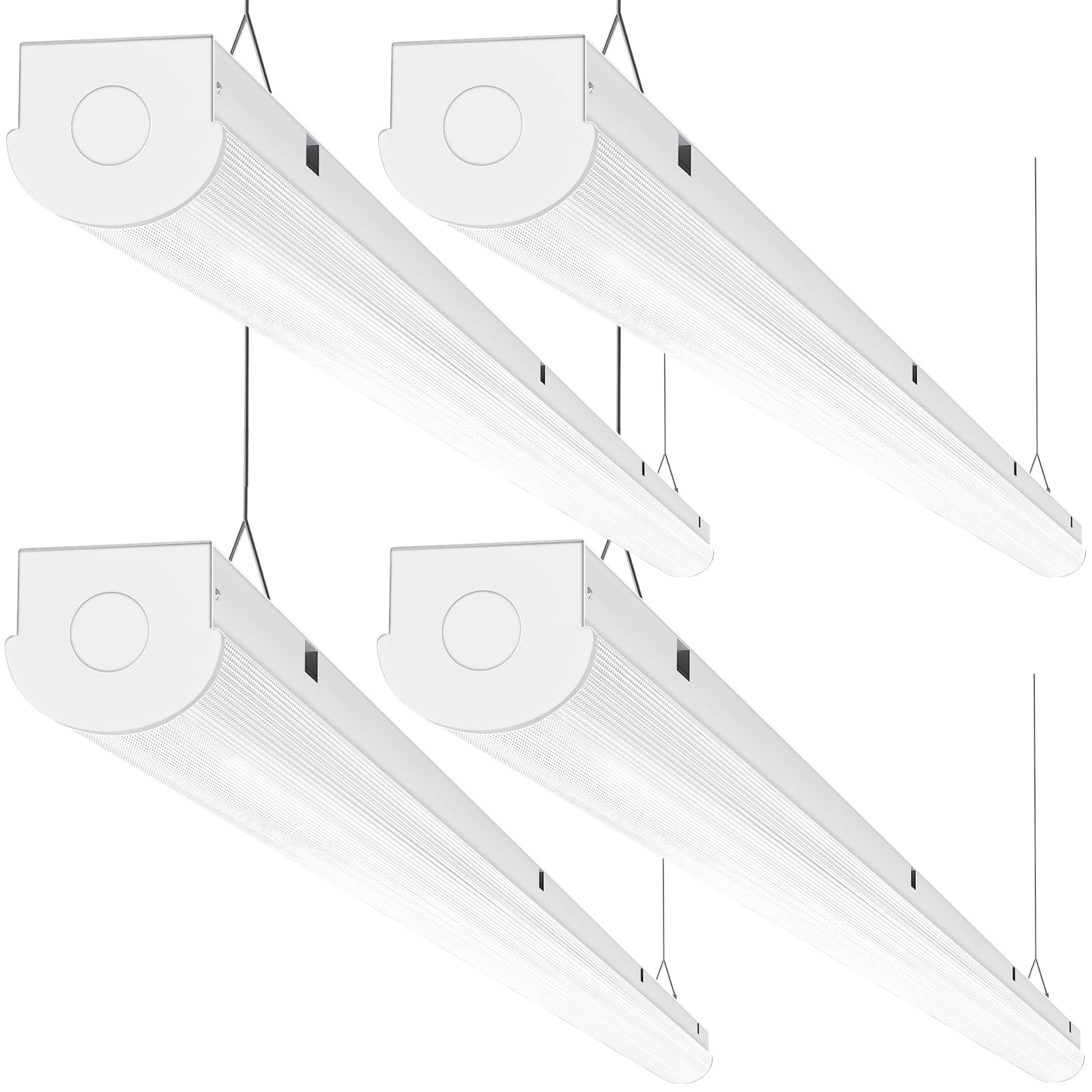 ANTLUX 8FT LED Shop Lights 110W Strip Lights [6-lamp T8 Fluorescent ...