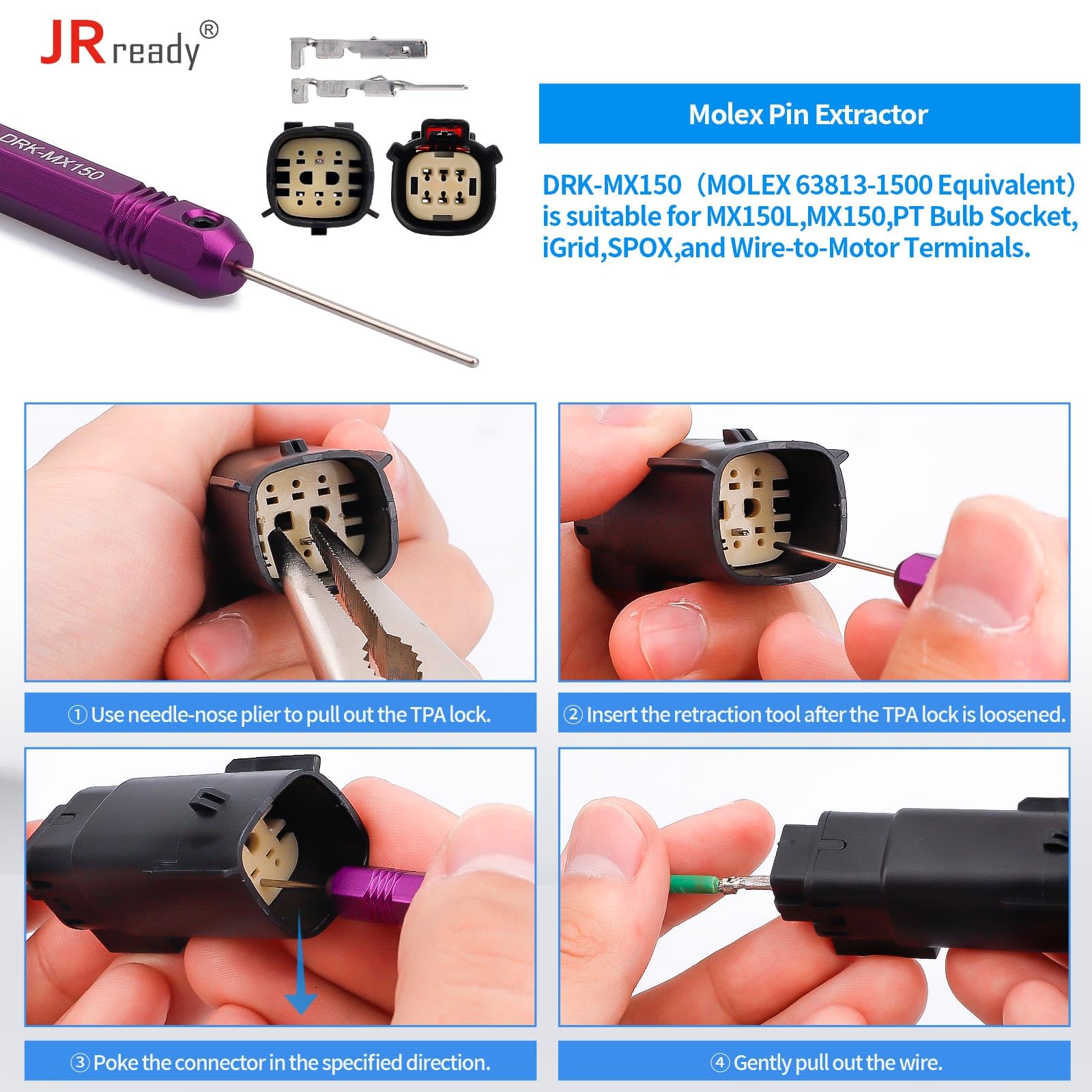 Mua JRready ST5253 and ST5253-04 Pin Removal Tool Kit trên Amazon Mỹ ...