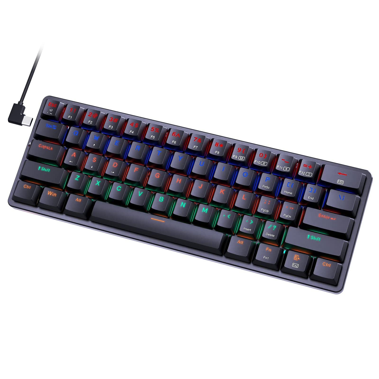 Mua Redragon 60 Percent Keyboard, Mechanical Keyboard with Low Profile ...