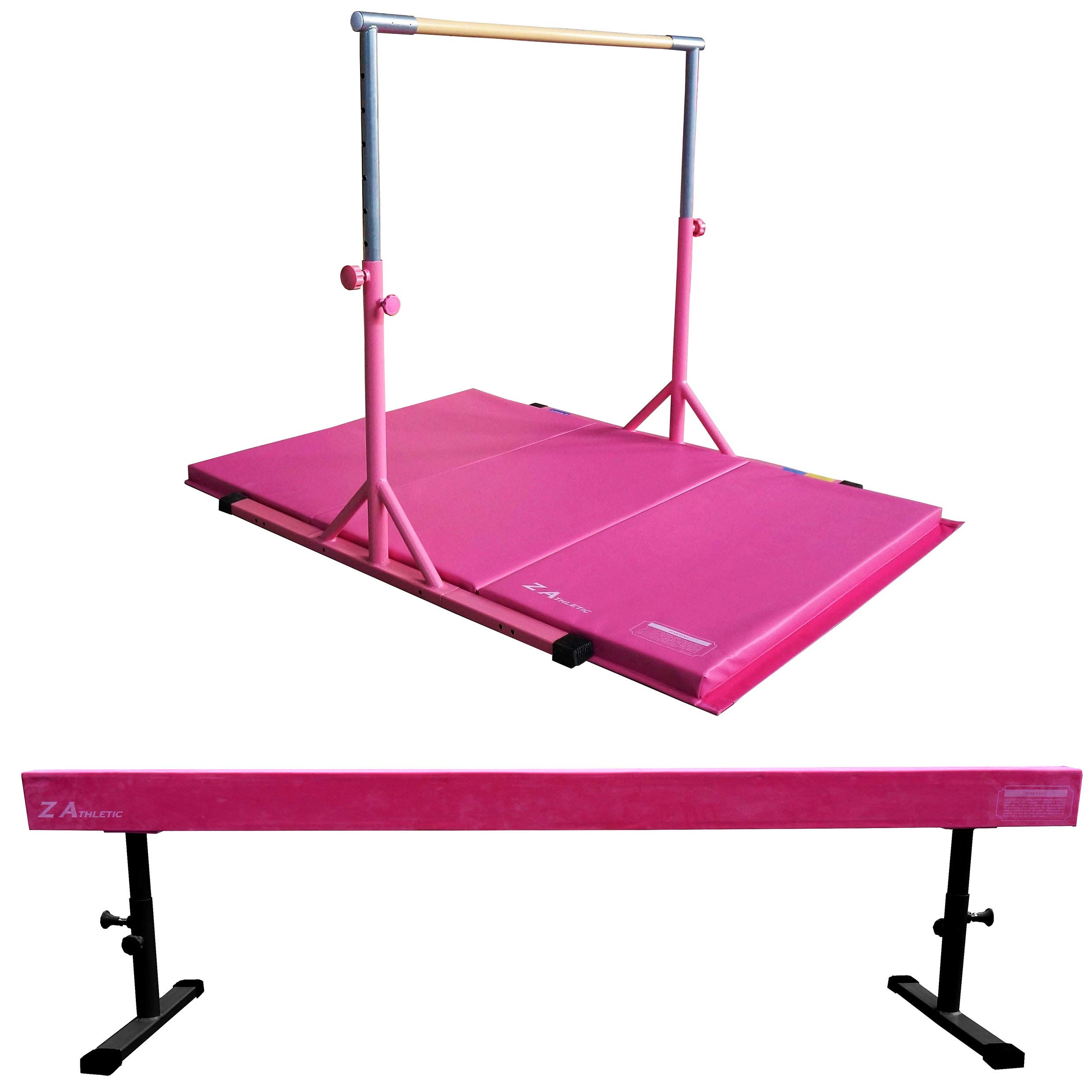 Buy Z ATHLETIC Expandable Kip Bar for Gymnastics, 4ft x 6ft x 2in Mat ...