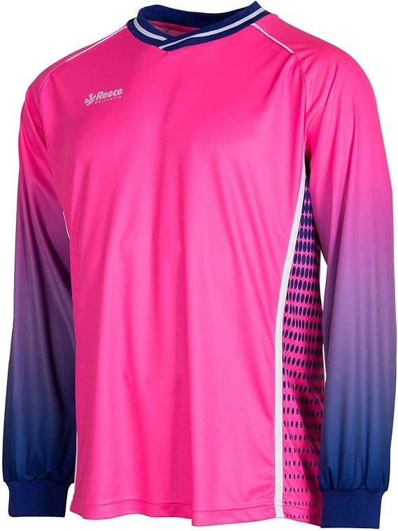 Reece Luke Hockey Goalkeeper Shirt Neon Pink/Blue, neon pink-deep blue ...