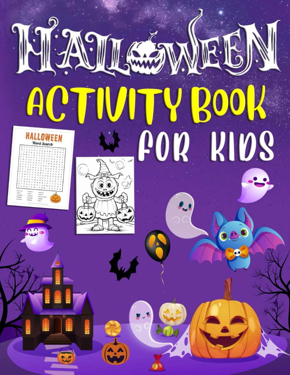 Mua Halloween Activity Book For 8-12 Years Old: Halloween Activity ...