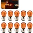 Amazon.com: Flygun 10 PCS Car 1157 P21/5W S25 BAY15D Bulb, Double Tail High and Low Brake Lamp ...