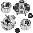 Amazon.com: Detroit Axle - Front 4pc Wheel Bearing and Hubs Kit for Toyota Corolla Matrix Celica ...