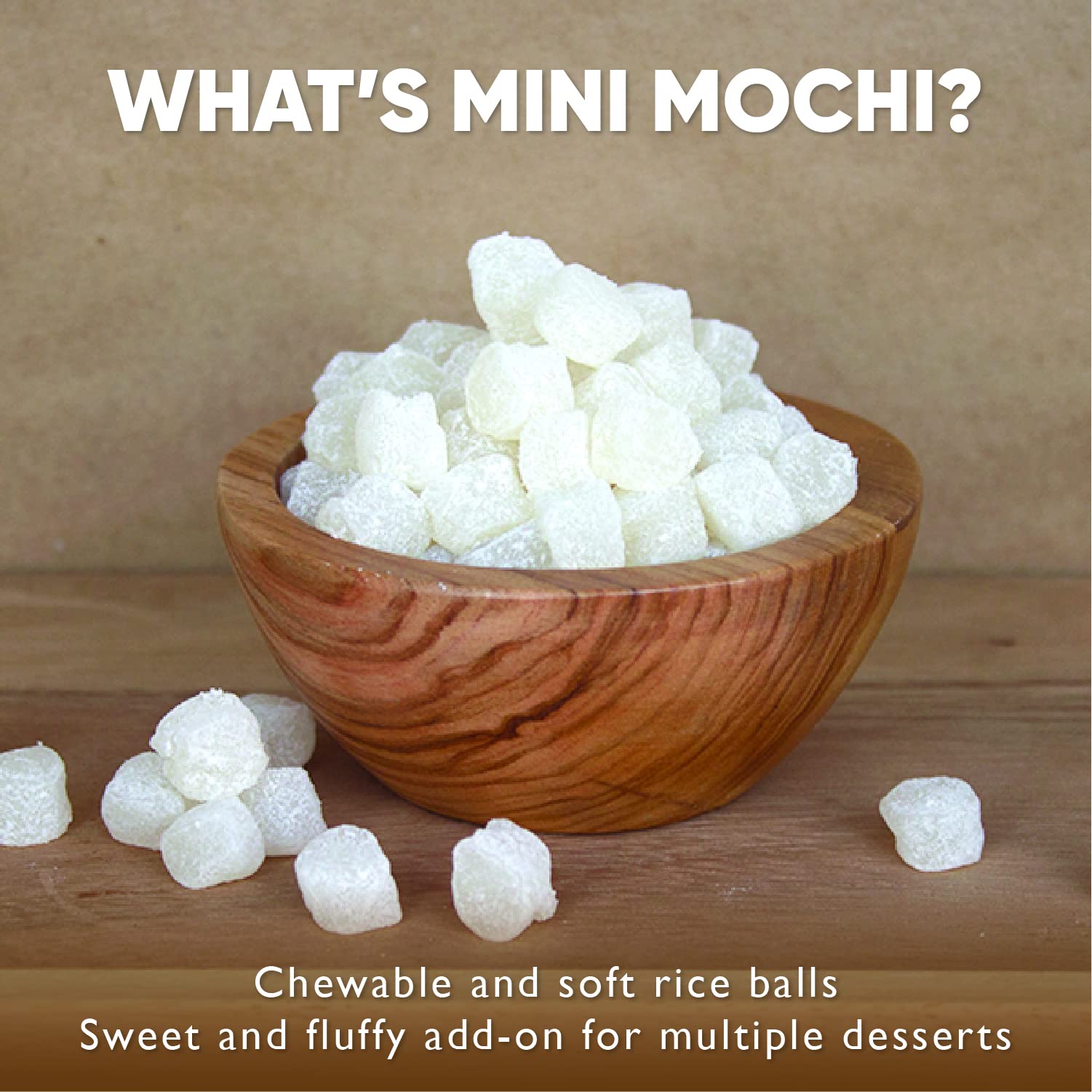 Mua Mini Mochi Sweet Rice Cake | Original Flavor | White Color Snack ...