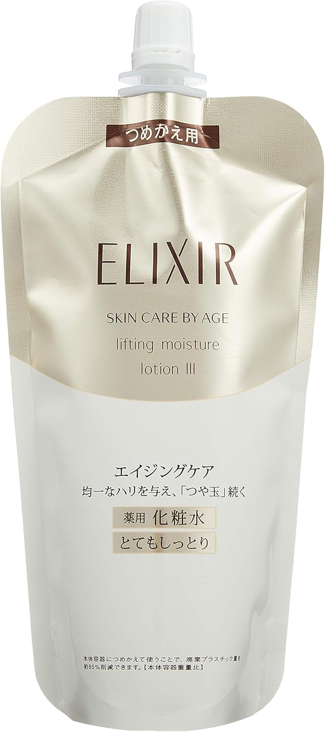 Amazon | ELIXIR SUPERIEUR(エリクシール シュペリエル) エリクシール シュペリエル リフトモイスト ローション T 3 (つめかえ用) 【医薬部外品】 とてもしっとり ...