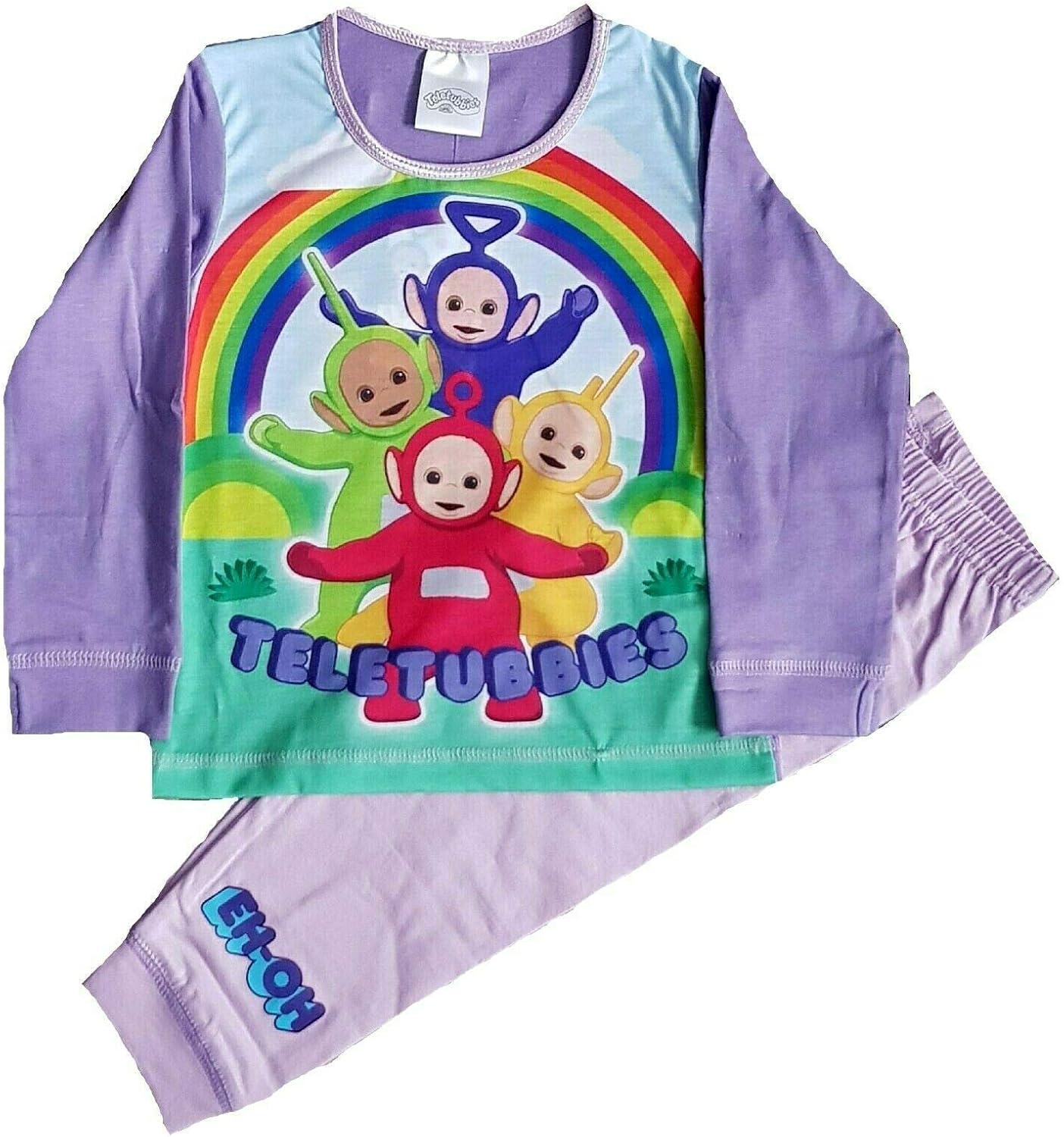 Telitibbies New Girls Teletubbies Pyjamas,18-24 to 4-5 Years: Amazon.co ...