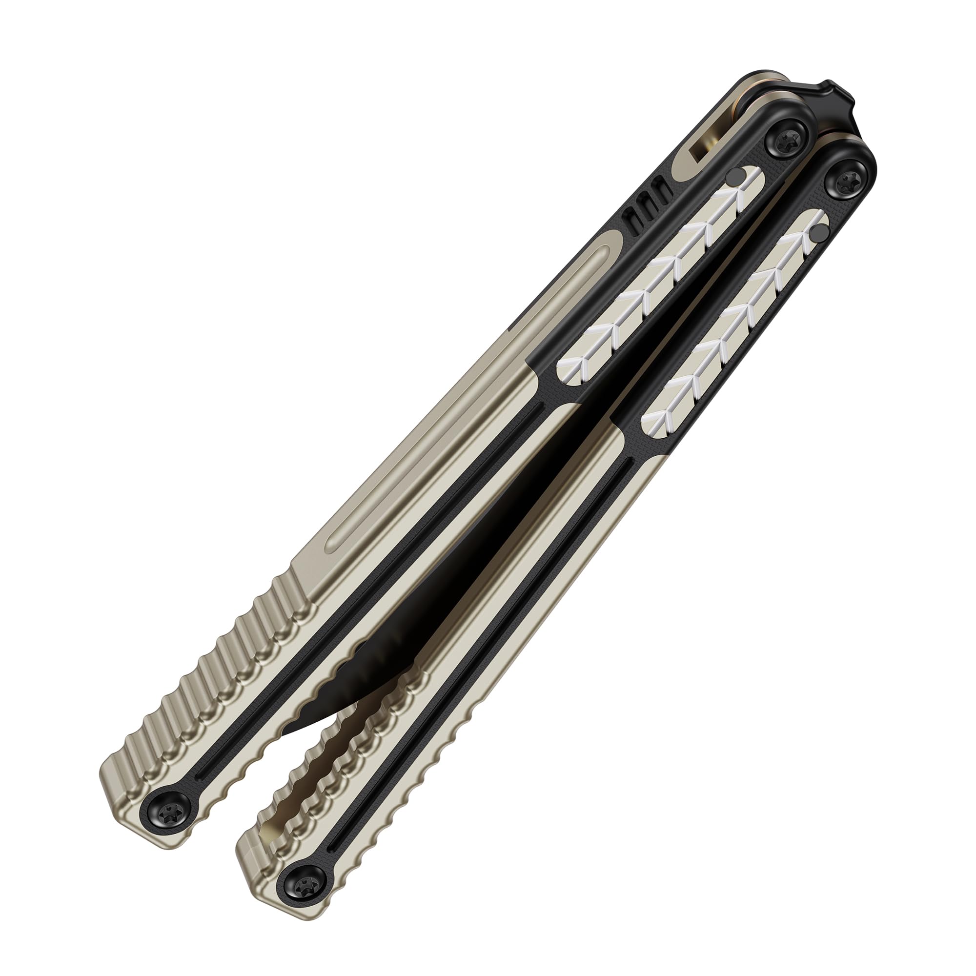 Nabalis X Will Hirsch Vulp Pro Butterfly Knife Balisong Trainer, G10 ...