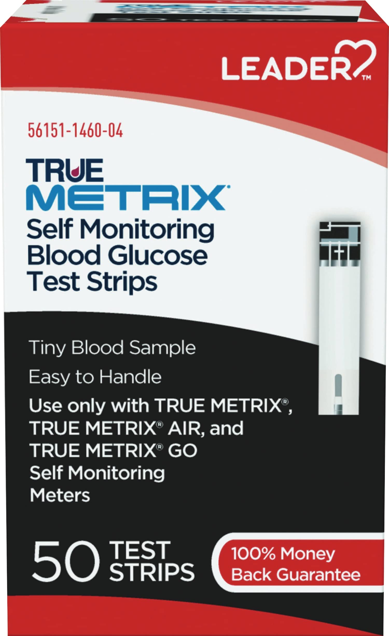 Mua Leader True Metrix Self Monitoring Blood Glucose Test Strips, 50 ...