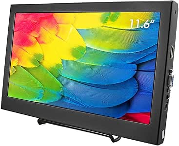 Amazon.com: Elecrow 11.6 Inch 1920X1080 HDMI VGA Portable Monitor 1080P ...