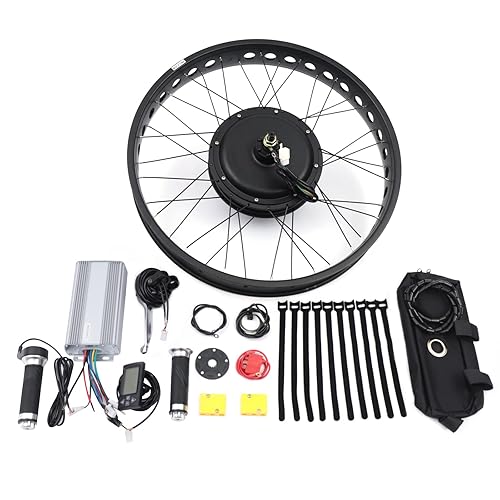 48V 1500W Electric Bike Conversion Kit Rear Wheel Electric Bicycle ...