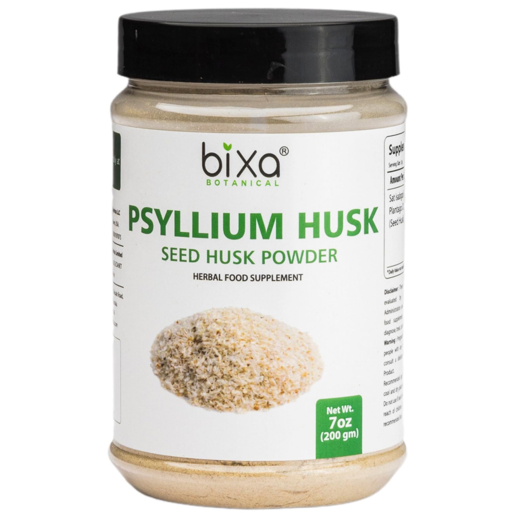 Mua PSYLLIUM Husk Powder (PLANTAGO OVATA) | 7 Oz, 200g, Pack of 1 ...