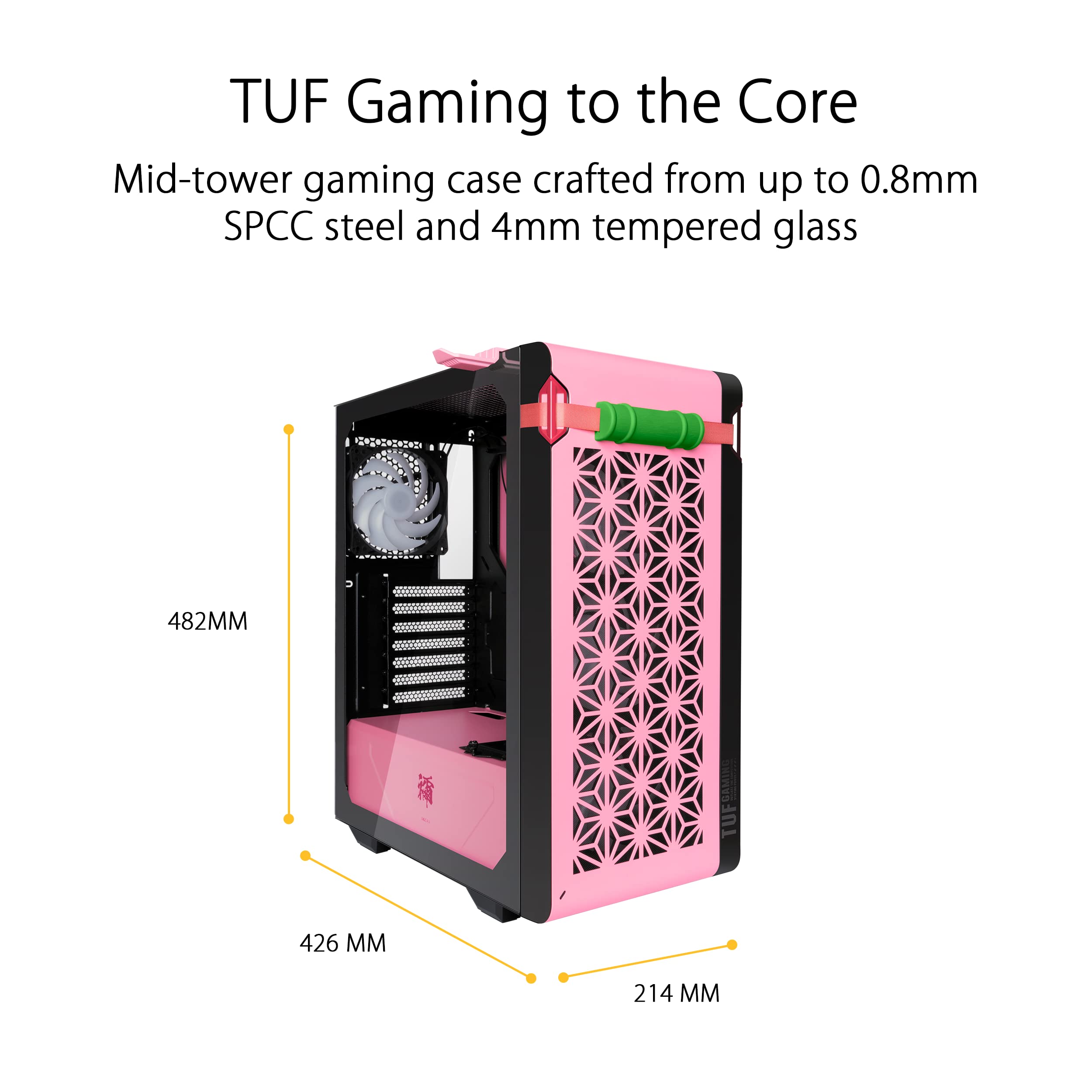 Mua ASUS TUF GT301 NEZUKO Mid-Tower Compact Case Demon Slayer Edition ...