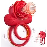 Amazon.com: Vibrating Cock Ring Sex Toys - MOOLIGIRL 3-in-1 Penis Ring ...
