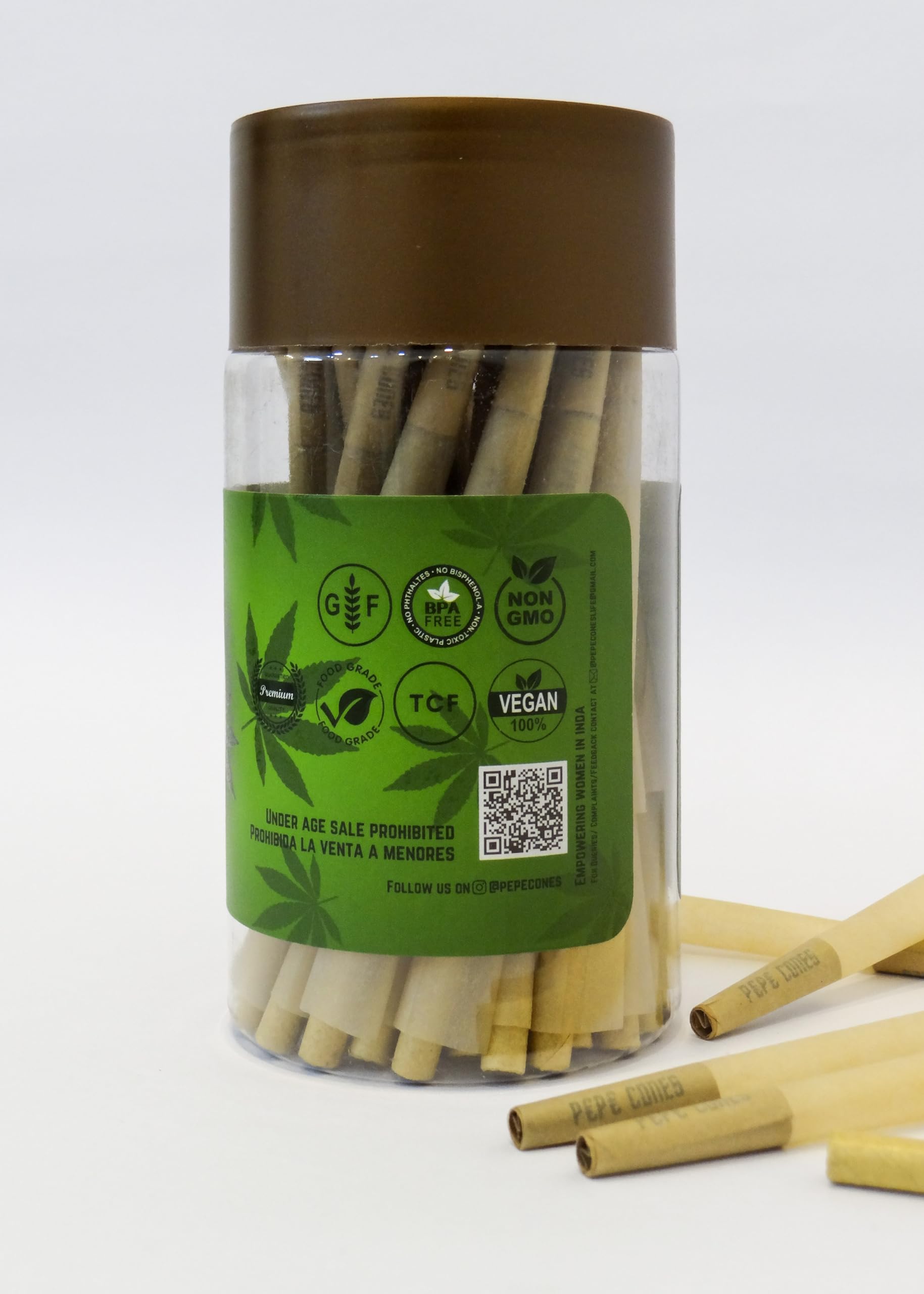 Mua PePe Cones Natural Pre Rolled Cones - 1 1/4 Size Pre Roll Cones ...