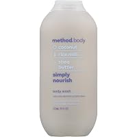Amazon.com: Method Body Wash, Simply Nourish, Coconut, 18 Fl Oz ...