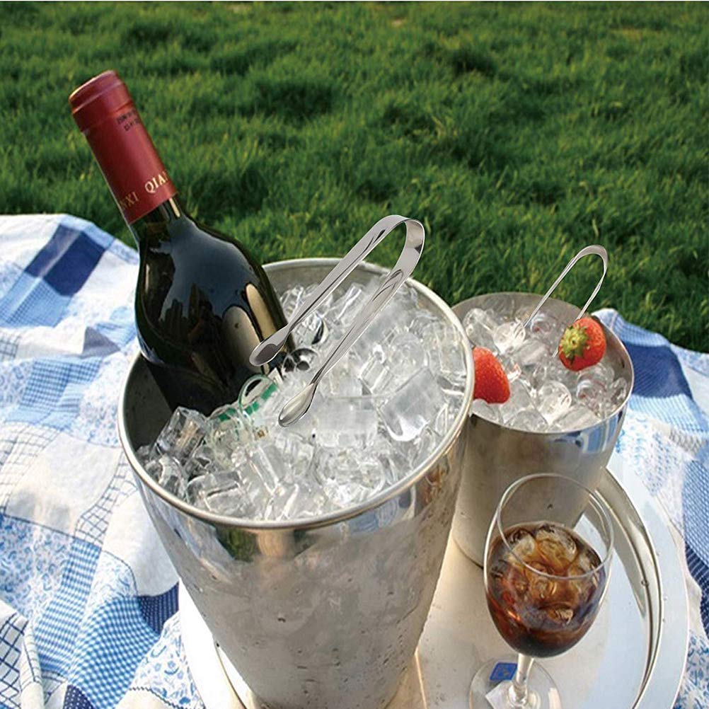 Pinze e cucchiai per servire Pinza Alimentari,6 pack Acciaio ...