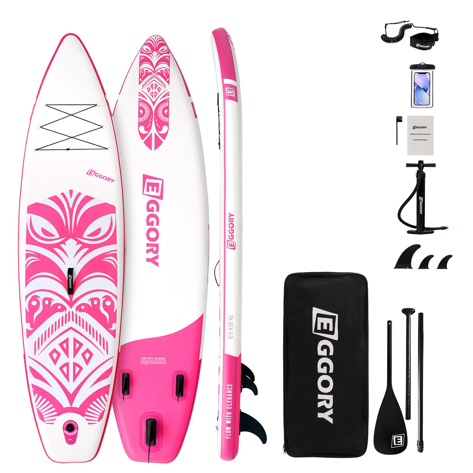 Inflatable Paddle Board,Stand Up Paddle Board Set, Extra Wide SUP Board ...