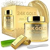 Amazon.com : Azure Cosmetics 24K Gold Firming Peel Off Face Mask- Anti ...