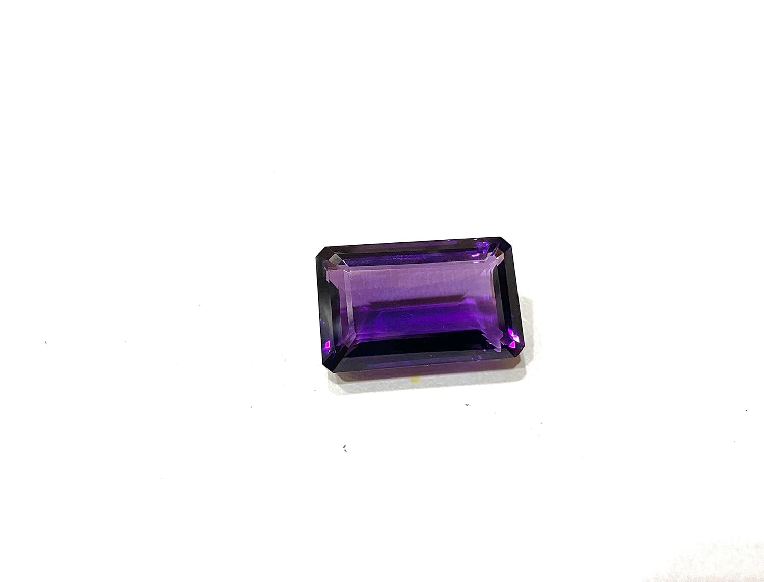Buy Natural Amethyst Gemstone Rectangle Shape For Pendants at Amazon.in