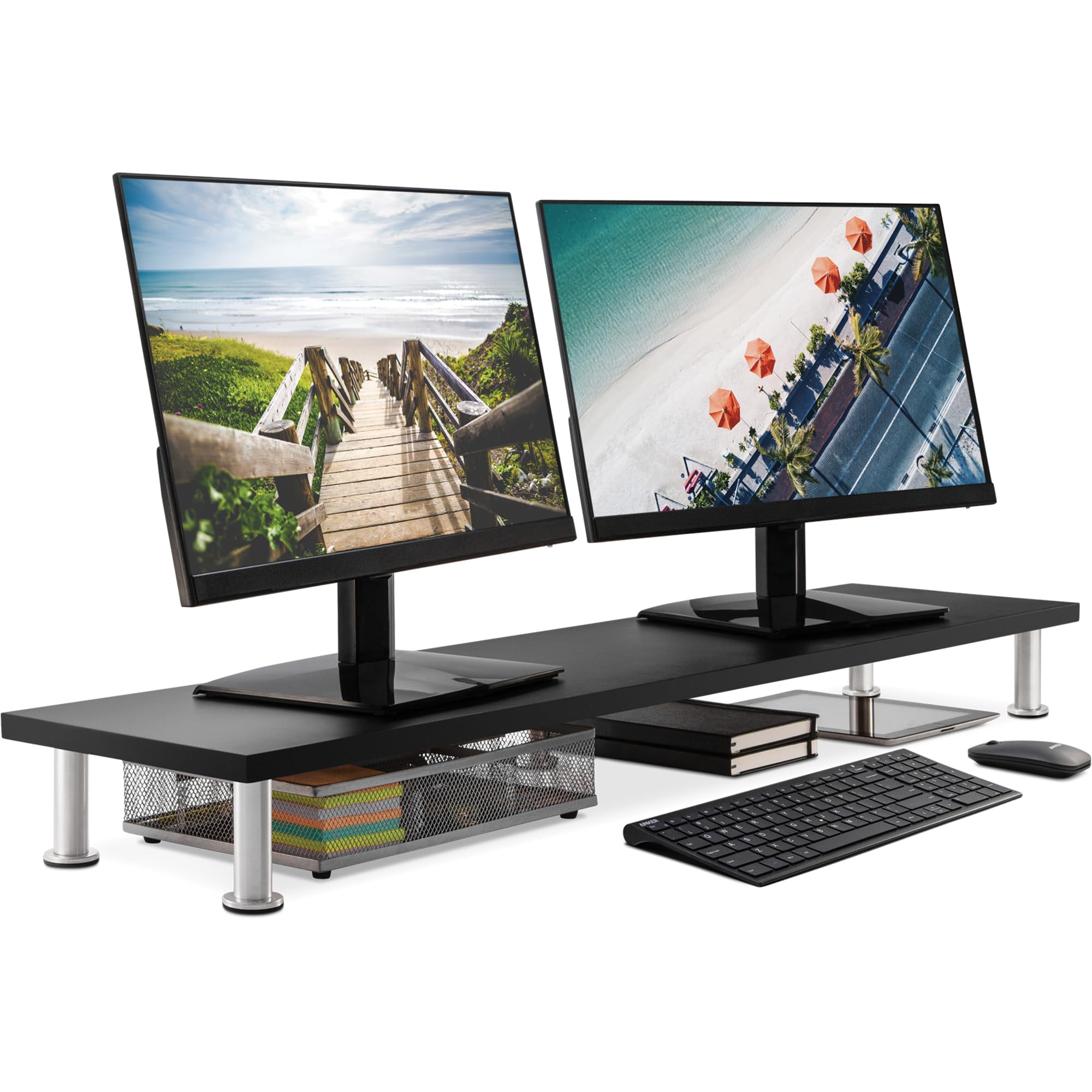 Mua The Original Bamboo Dual Monitor Stand (As Seen On PBS) - 42 Inch ...