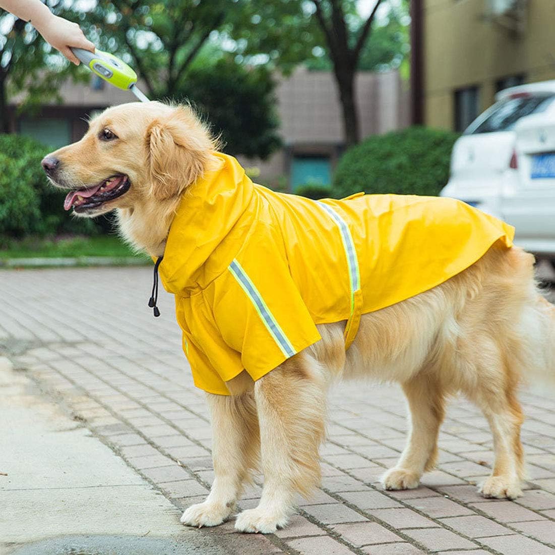 KUANDARMX Impermeable para Perros Poncho Impermeable Capa Mascota Shiba ...