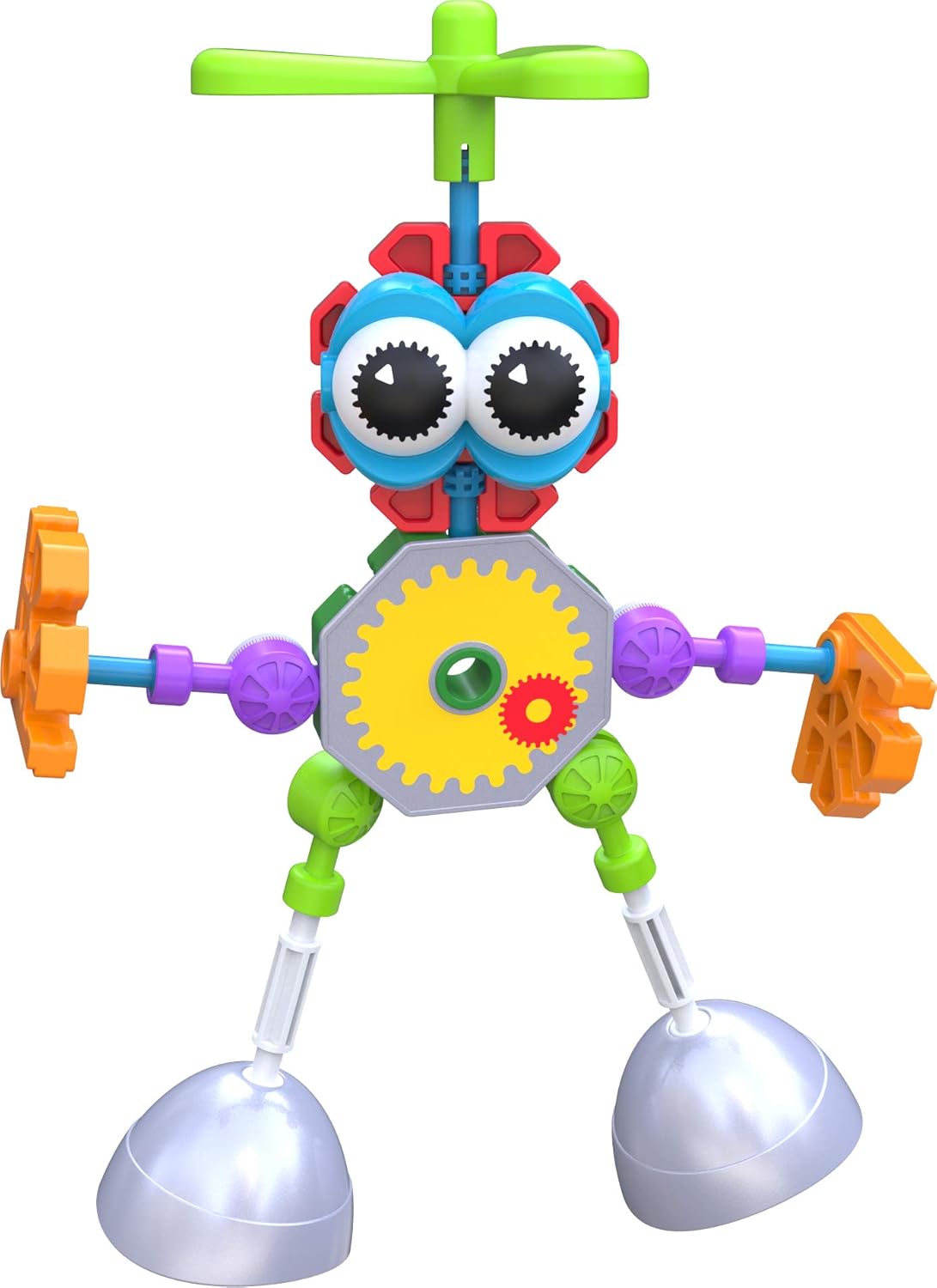 Kid K’Nex Kid KNex 520 85009 EA Rockin’ Robots Building Set, Multicolor ...