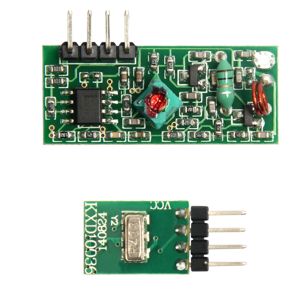 Buy Geeetech 433Mhz RF Transmitter and Receiver Kit for Your Experiment ...