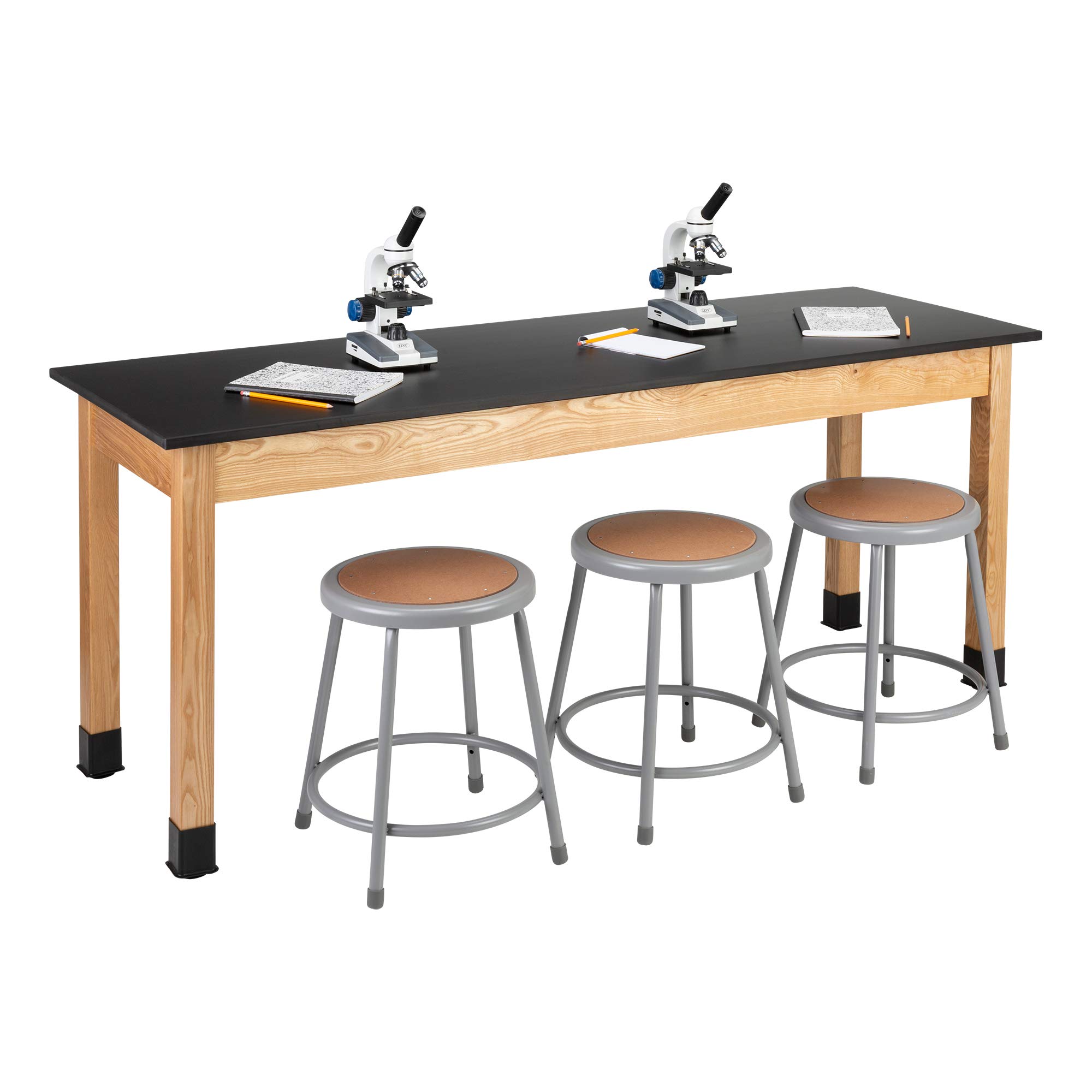 Learniture Heavy-Duty School Science Lab Table With Phenolic Chemical ...
