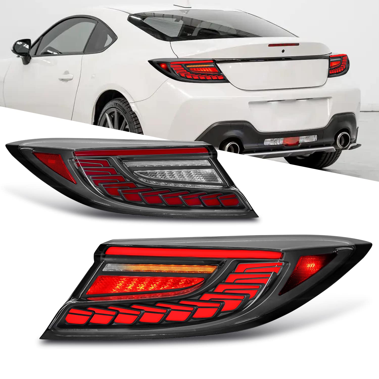 Mua Archaic Toyota GR86 ZN8 Subaru BRZ ZD8 Tail Lamp, Rear Light, Dragon Scale Specifications ...